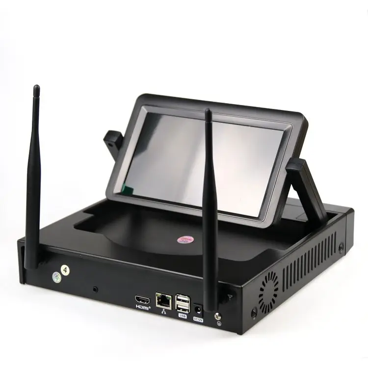 Eseecloud 3 5MP 4CH Wifi Security Camera with LCD Screen