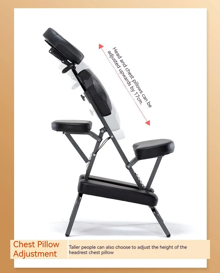 Portable Folding Physiotherapy Storage Chair With Scraping Feature For ...