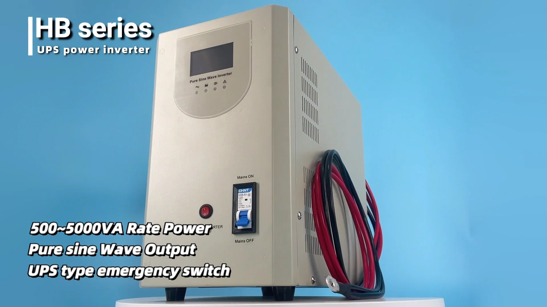 Pure Sine Wave Ups Inverter Dc To Ac Avr 2000va 2500va 3000va 5000va ...