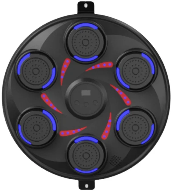 wall mounted electronic boxing game punching machines training machines ...