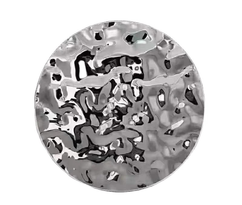 Water Ripple Stainless Steel Ceiling Tiles Wall Cladding Decorative 0 ...
