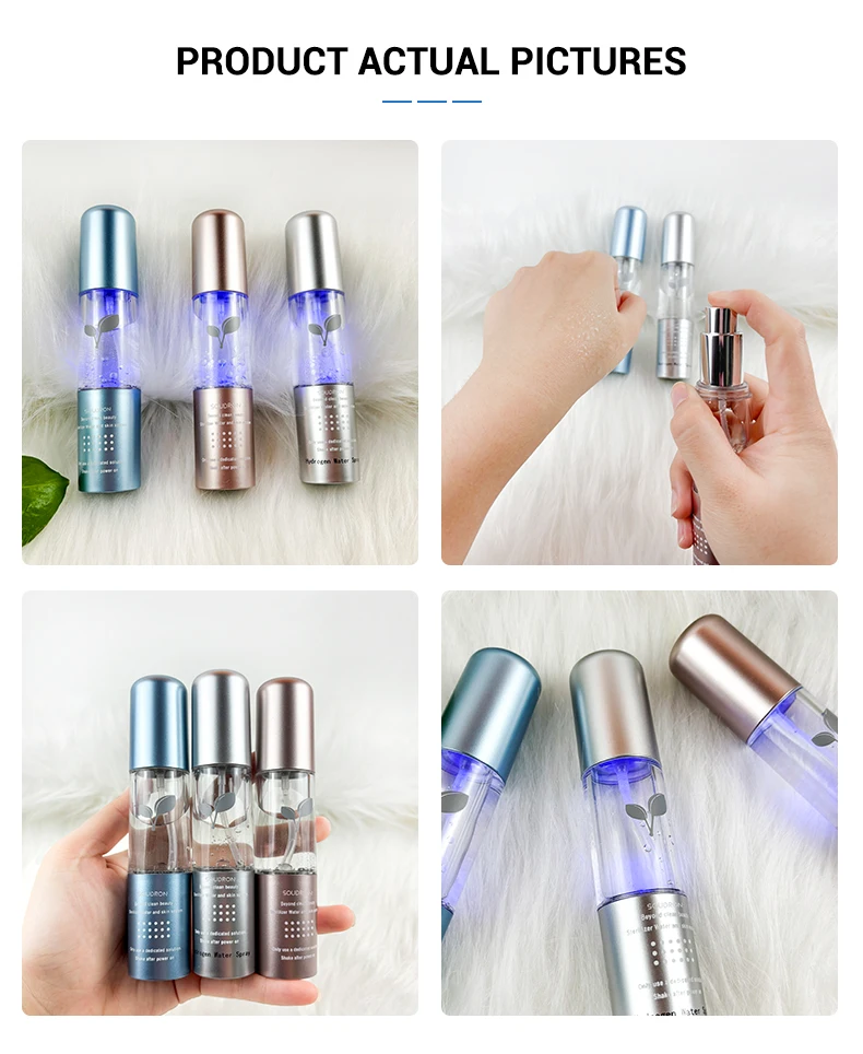 Portable H2 Electrolysis Ionic Nano Hydrogen Water Spray Hydrogen Water ...