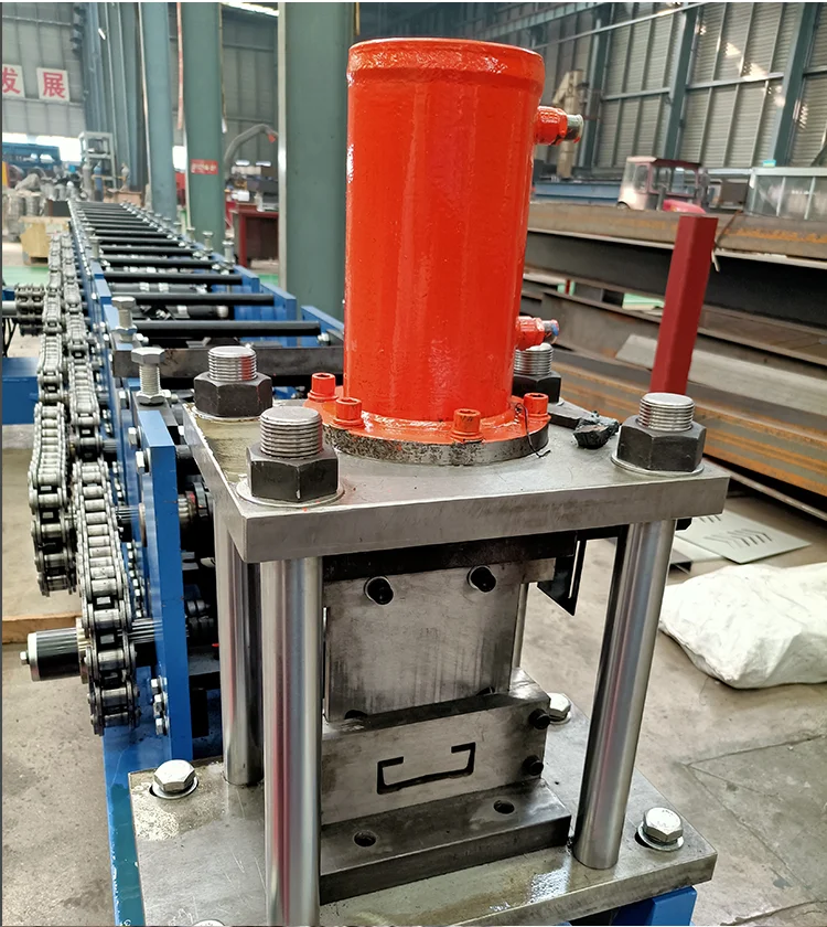 Automatic C Section Purlin Cold Forming Steel Cold Roll Forming Machine ...