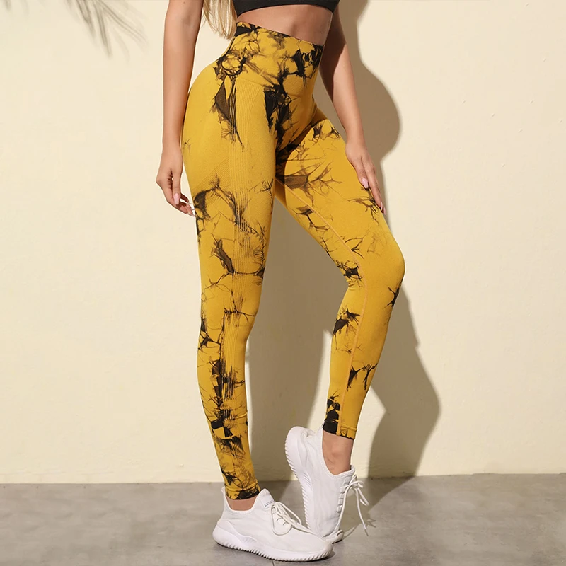 Suppliers Custom Sport Pants Women Fitness Seamless High Waisted Gym