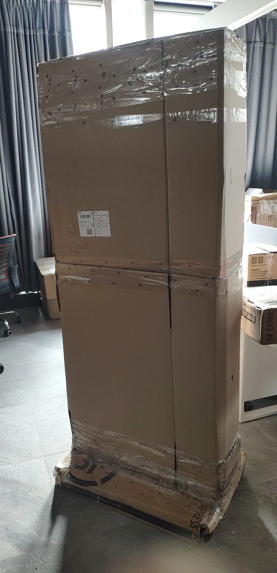 Human Standing Advertising Machine Multiply 3d Led Hologram Display Outdoor 3*z3 65cm Electric ...