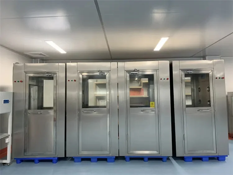 Clean Room Stainless Steel Air Showerr Booth Decontamination Chamber ...