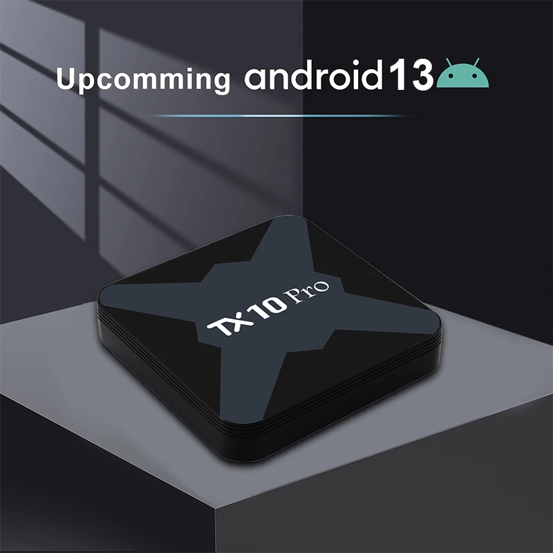 Smart Android TV Box Tx10 Pro Allwinner H313 QUAD CORE BT VOICE Remote ...