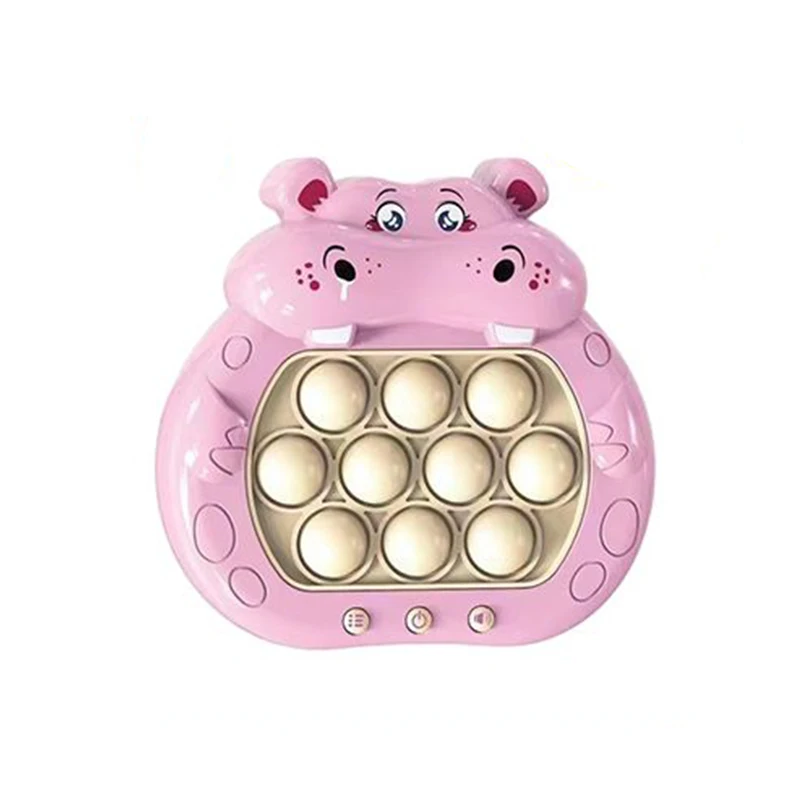 2023 New Quick Push Game Pop It Electronic Fidget Toy Fast Speed Push ...