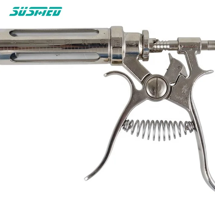 10ml Stainless Steel Semi-automatic Syringe Adjustable Continuous ...