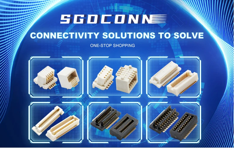 Electrical Connectors Board To Board Connector 0.5 Mm Pitch 22pin ...