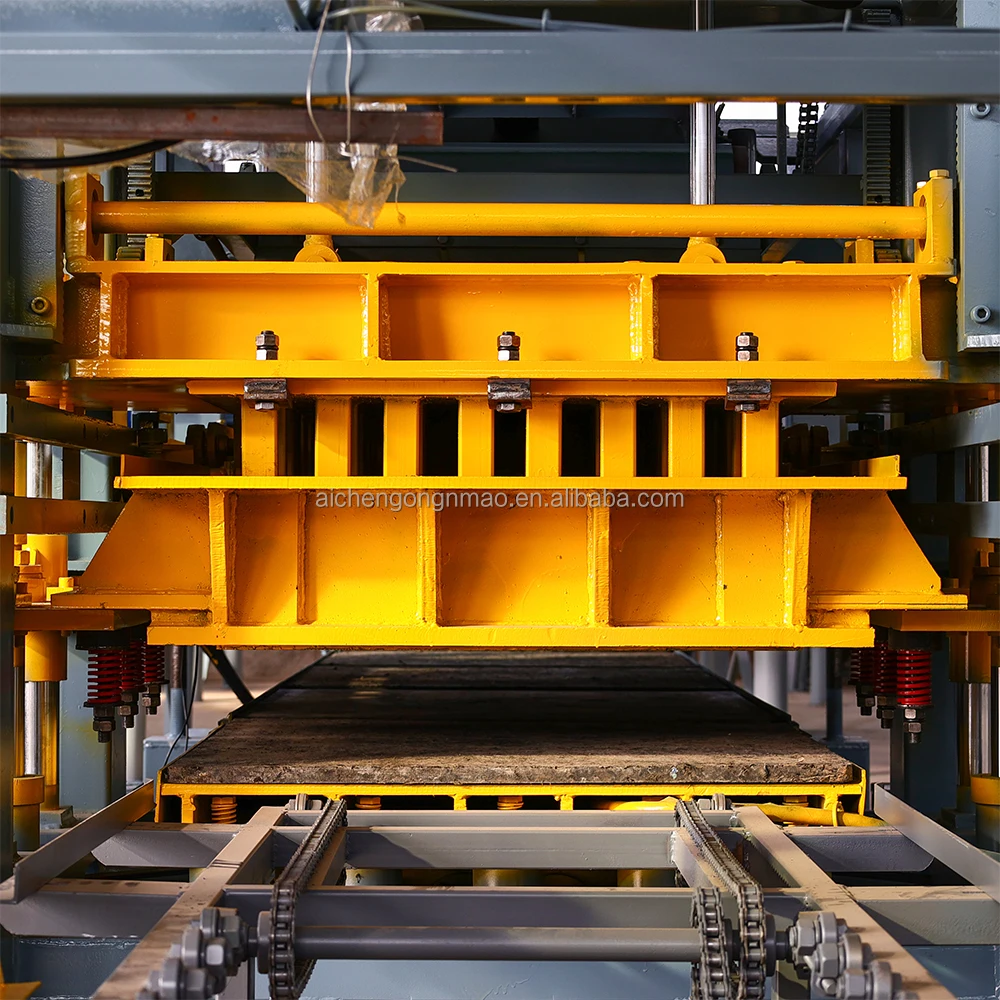 Aichen Qt4-25 Automatic Cement Concrete Hollow Block Machines Make ...