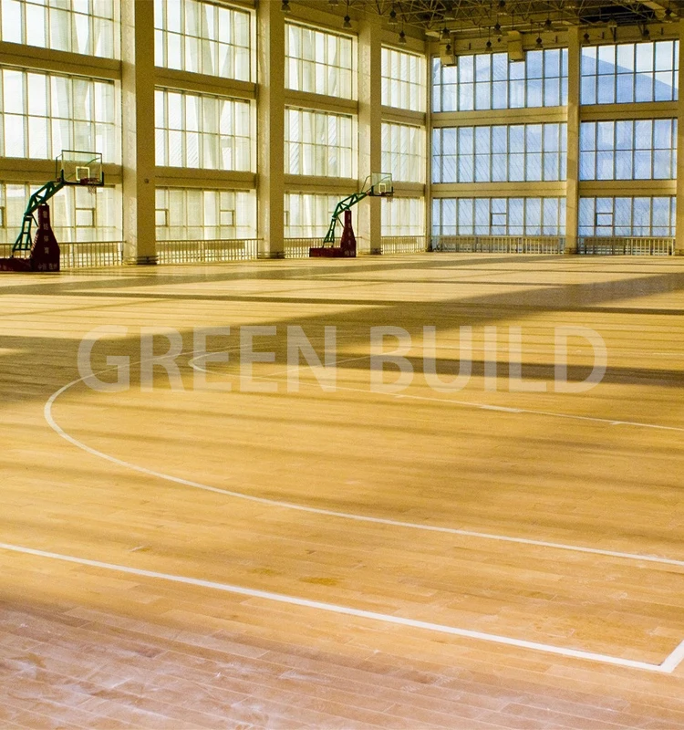 Maple Hardwood Indoor Sport Basketball Court Flooring - Durable ...