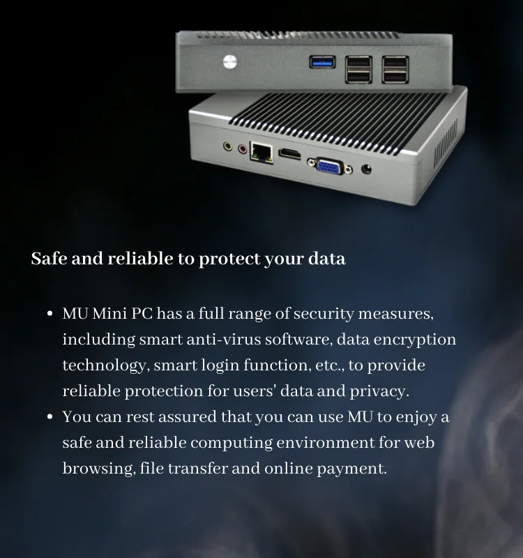 Mini Pc Mu Intel N3540 Gddr4 4g/8g Mini Magic Cube Ssd 32g/64g/128g ...