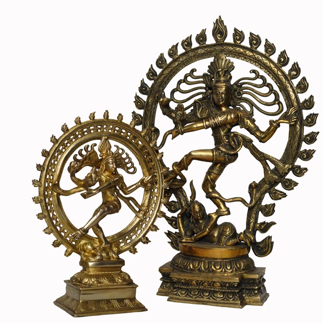 Shiva (Nataraj) Brass Statue | a Decorative Brass Statue Made of Brass ...