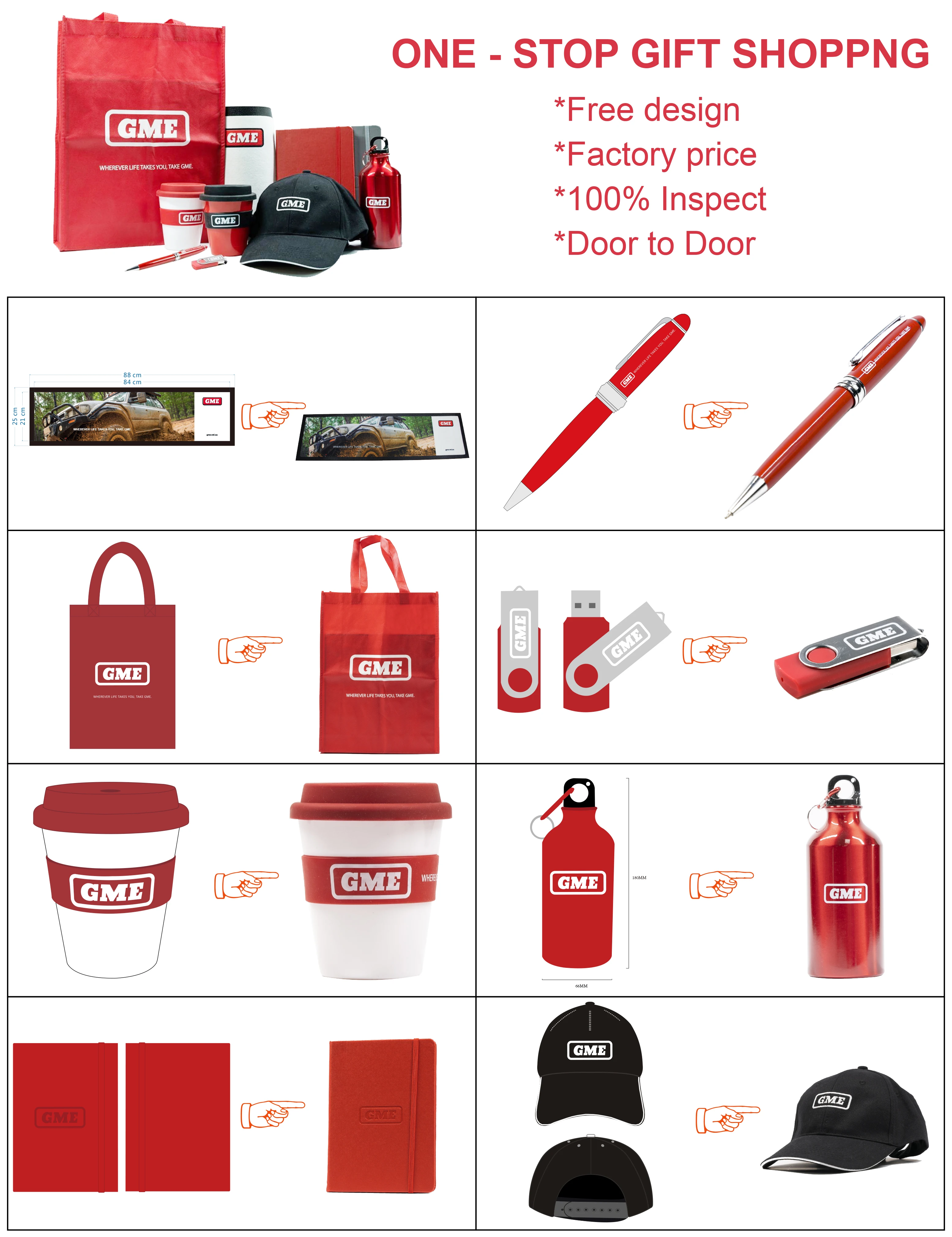 Custom Logo Printed Promotional Corporate Gifts Items