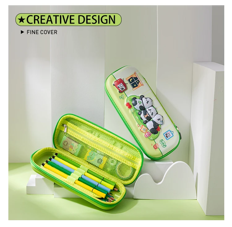 Iigen A Kun Panda 3d Pencil Box Eva Pencil Case School Stationery Gift ...