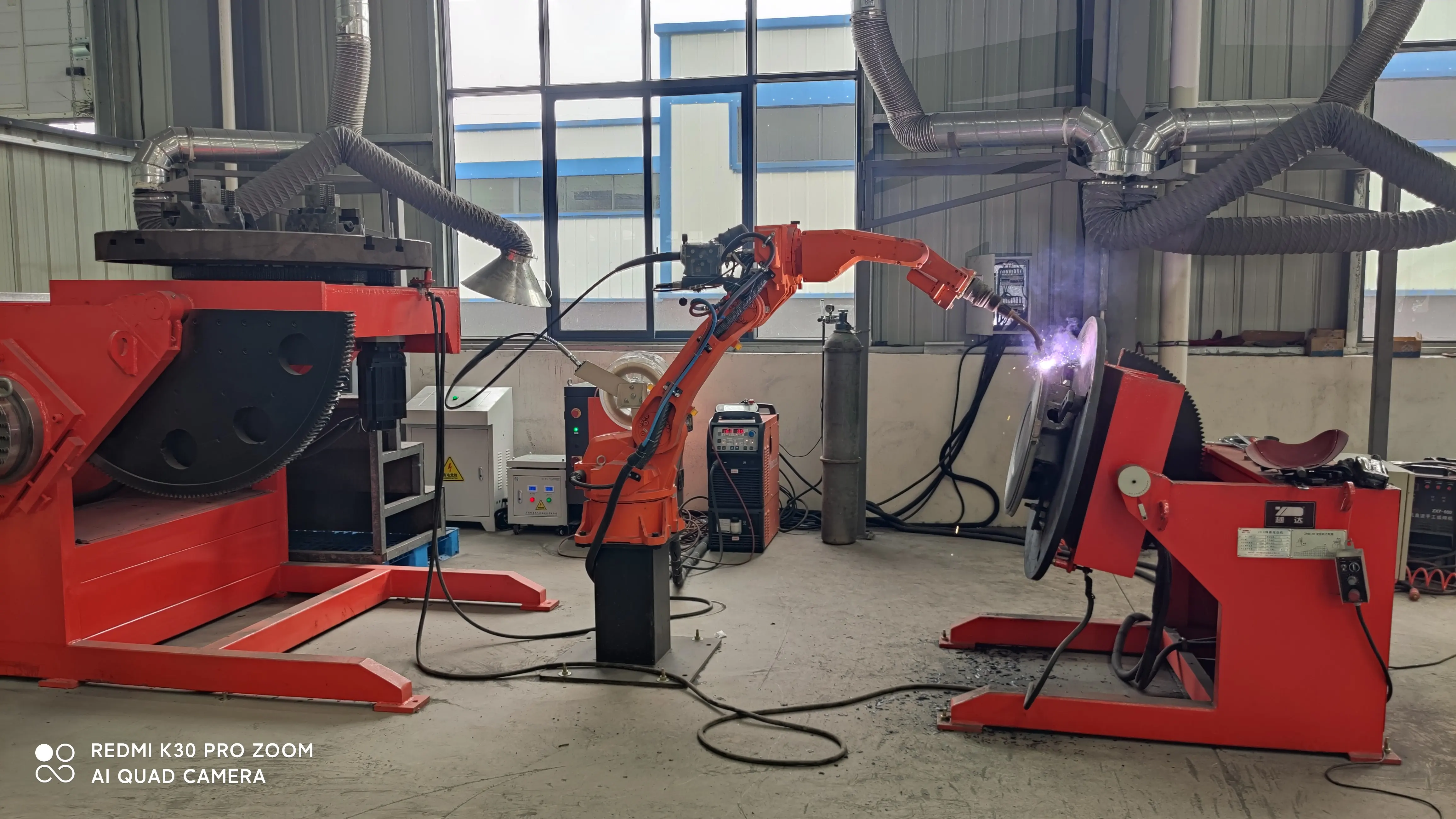 China Industrial Welding Robot Station/MAG MIG Welding Robot/Robot Arm ...