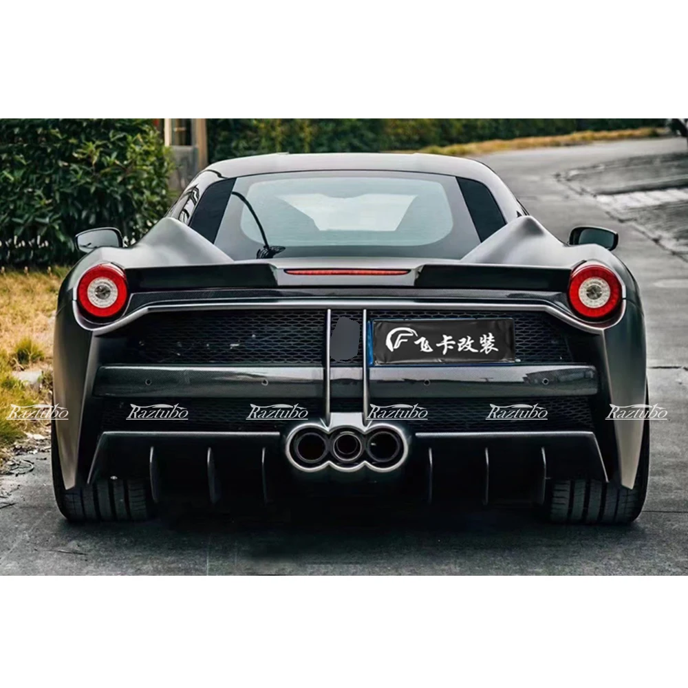 High Quality Carbon Fiber Rear Spoiler Wing Carbon Spoiler Trunk Wing ...