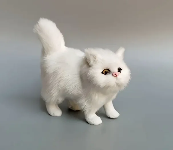 Luxury Cute Lynx Plush Pet Toy New Design Adorable Simulation Cat Toy ...
