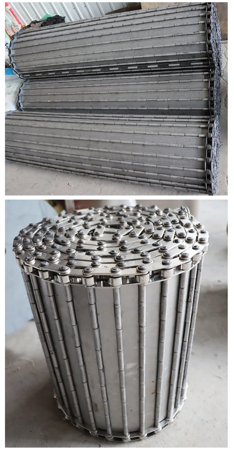 Stainless Steel Perforated Chain Plate Conveyor Belt Stainless Steel ...