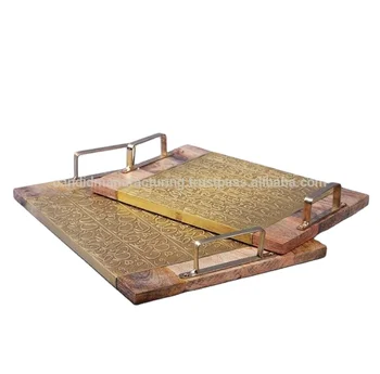 Unique Arabic Words Tray Wooden Inlay Mother Of Pearl Tray Wooden ...