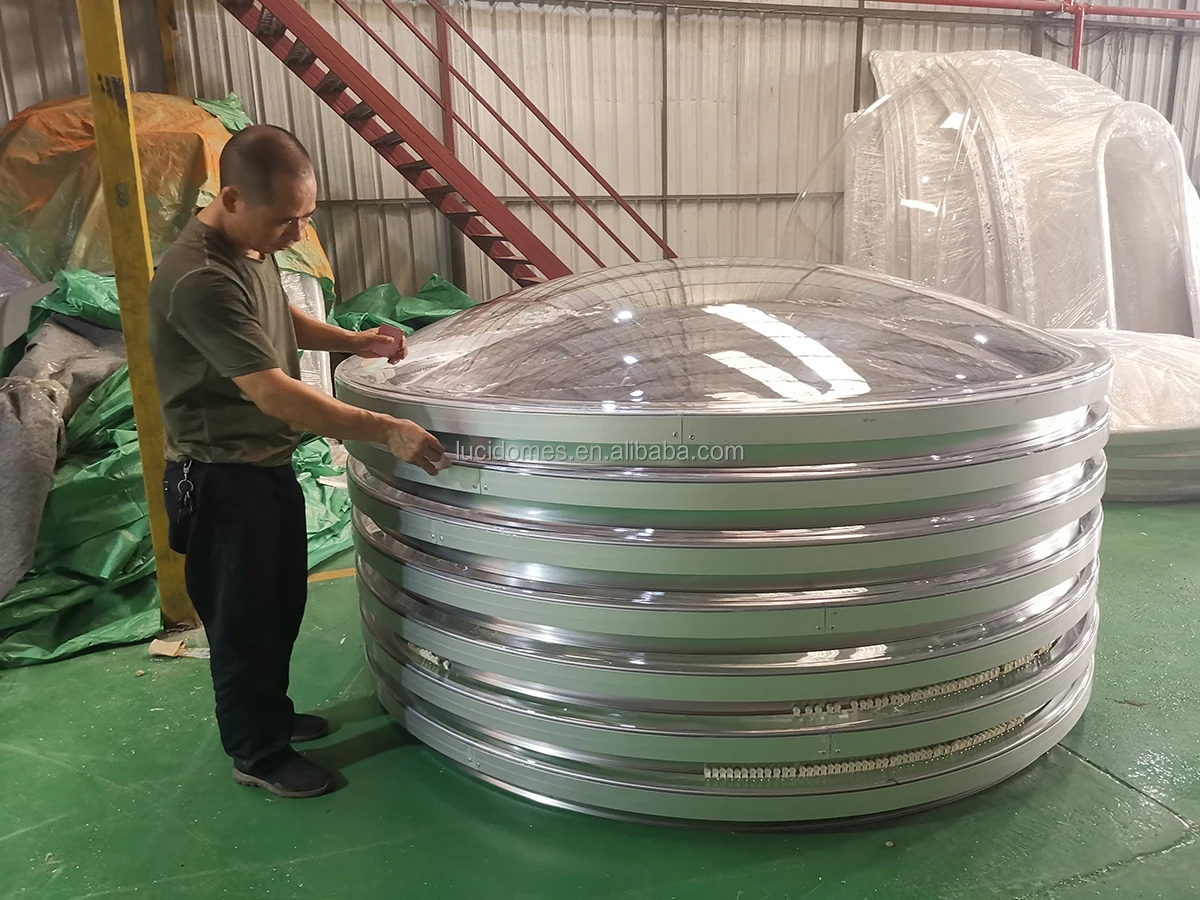 Lucidomes Customize 3x6m Glamping Star Capsule Dome Clear Pc Geodesic ...