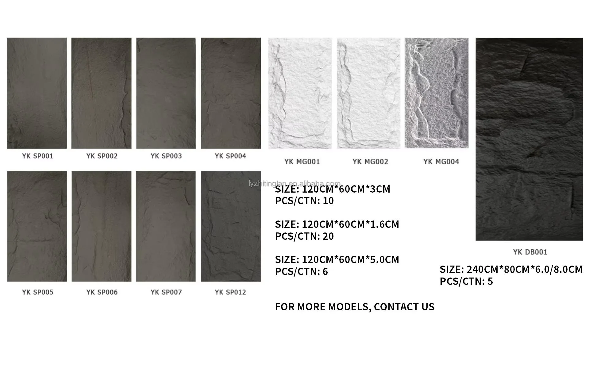 Waterproof PU Stone Wall Panels 3D Model Capability Block Design ...