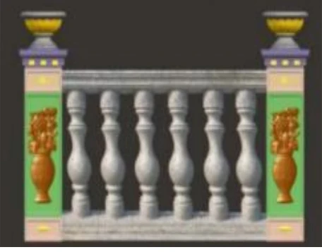 High Quality ABS Plastic Roman Decorative Baluster Mold