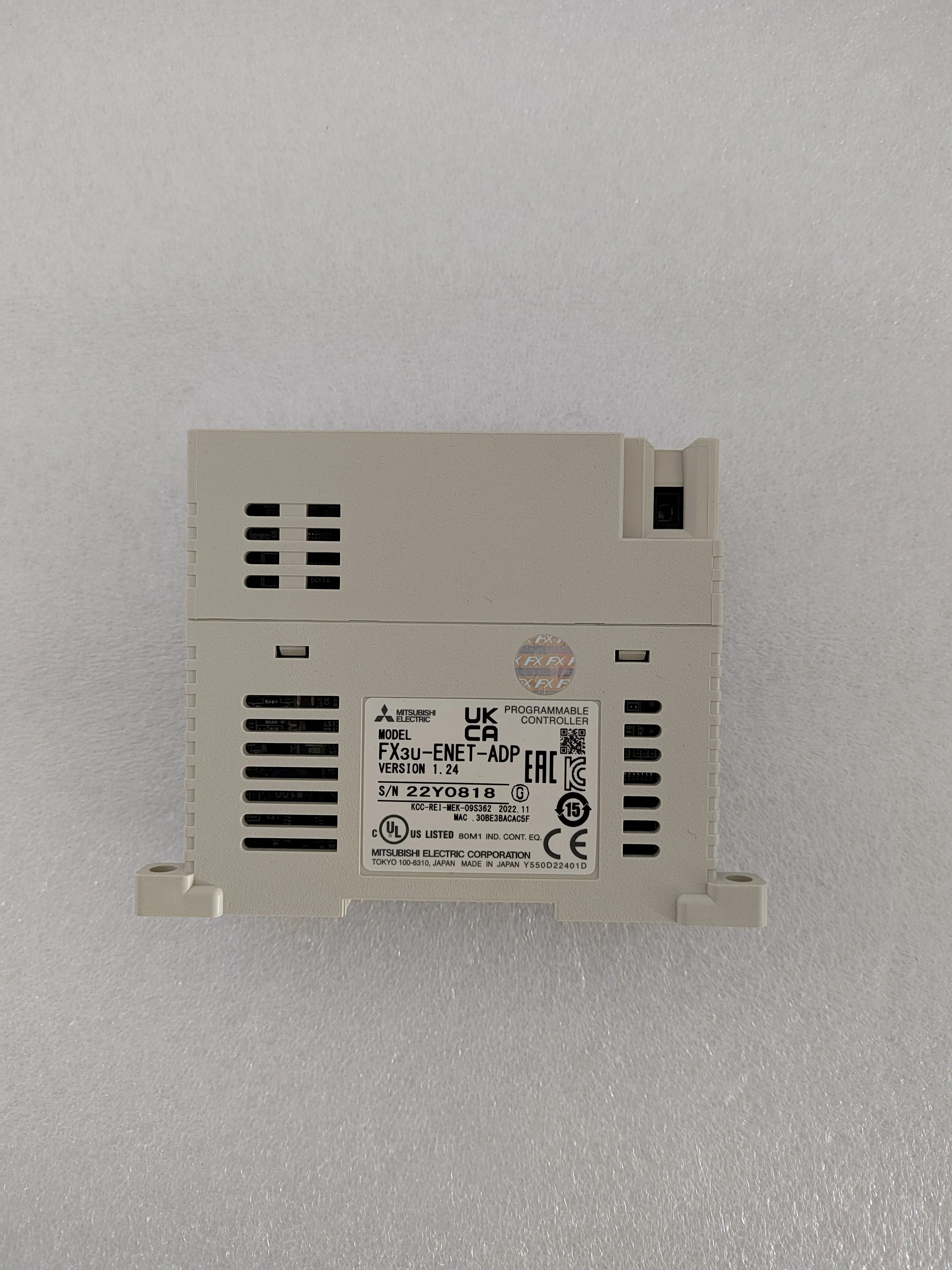 Original Mitsubishi Fx3u-enet-adp Programmable Logic Controller Module ...