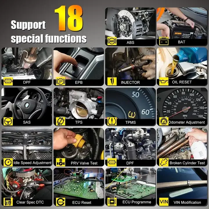 Alibaba.com: NEXPEAK K3 OBD2 Scanner, Heavy Duty Diagnostic Tool, Key ...