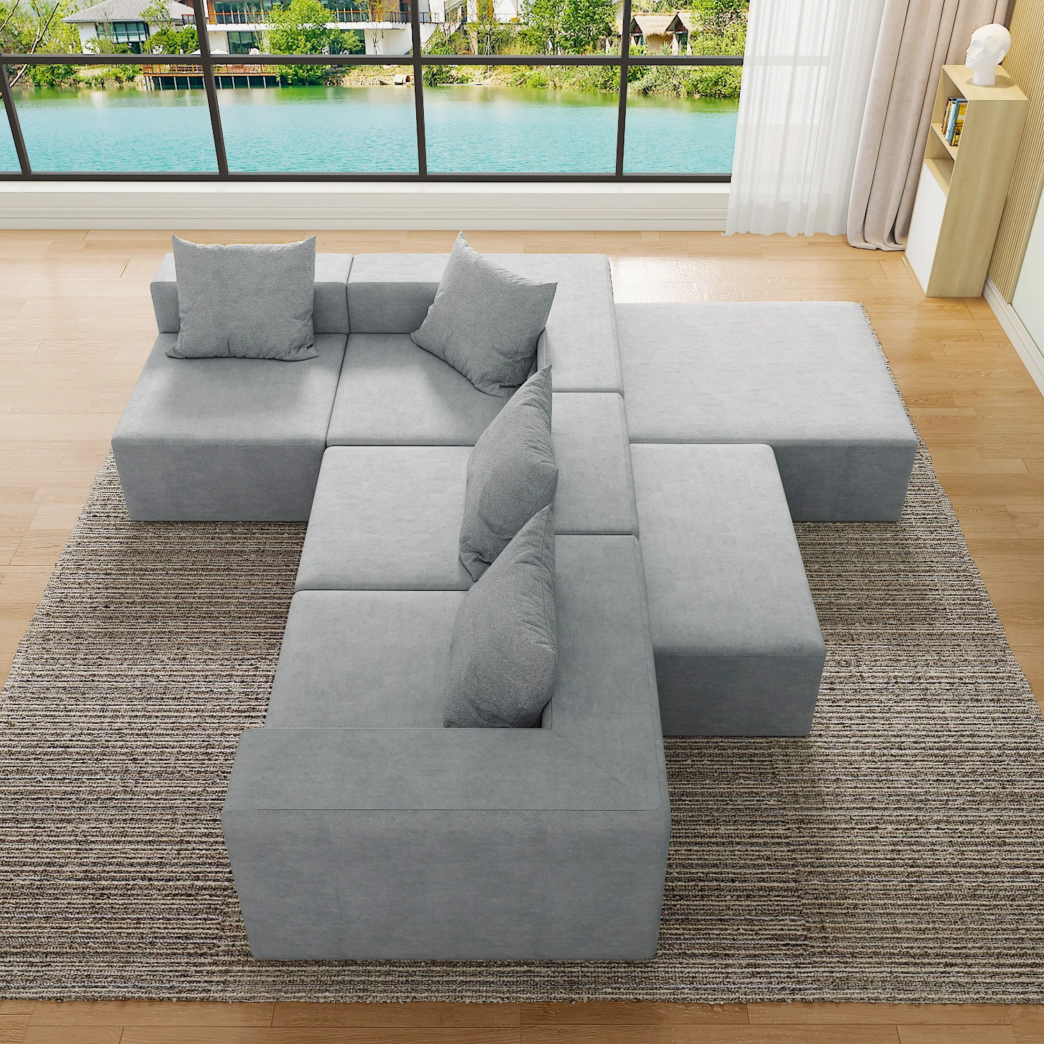 Customizable Compressed Sofa - Luxury & Comfort Redefined