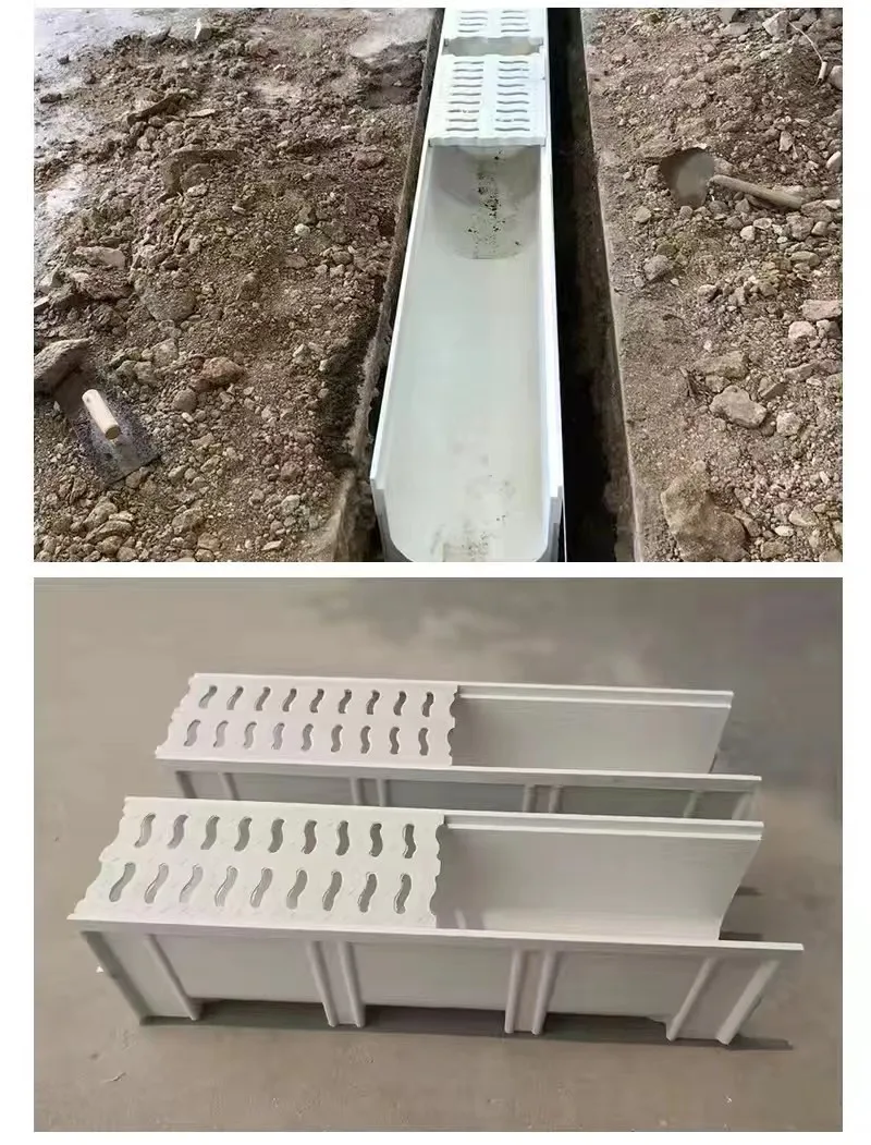 Building Materials Gutter Trench Drain System Rain Trench Drain ...