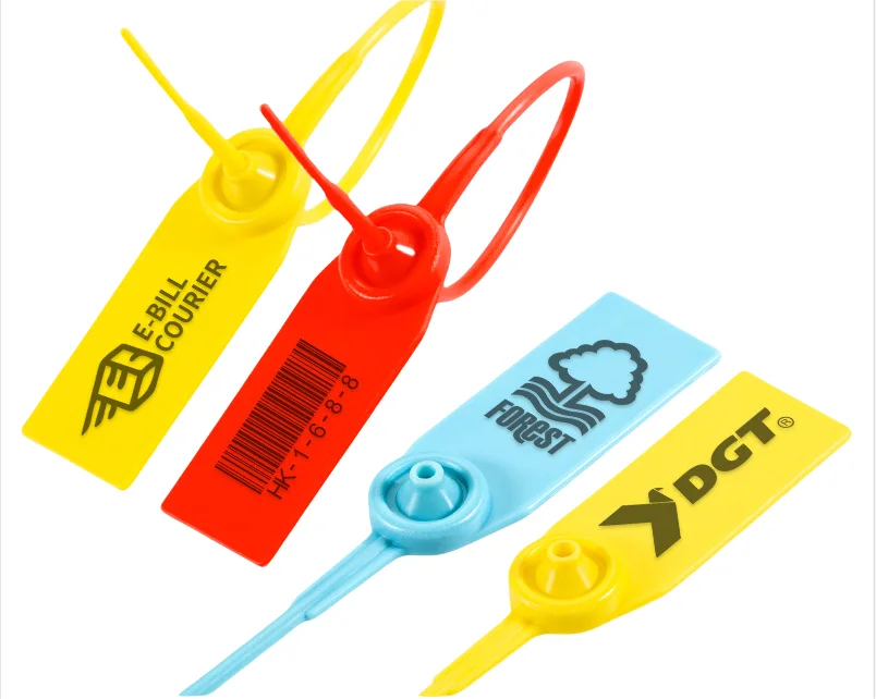 7.87inch 200mm Disposable Twist Security Tag seal Plastic Container ...