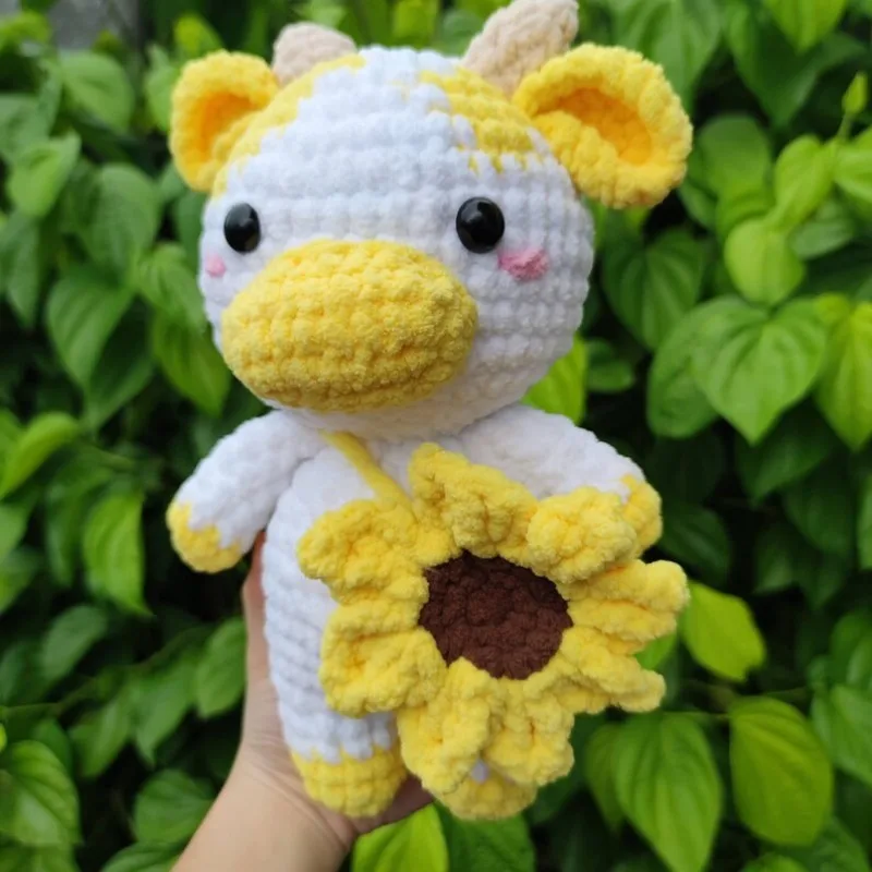 Chubby Farm Animals Baby Snuggle Toy Amigurumi Crochet Toys Crochet ...