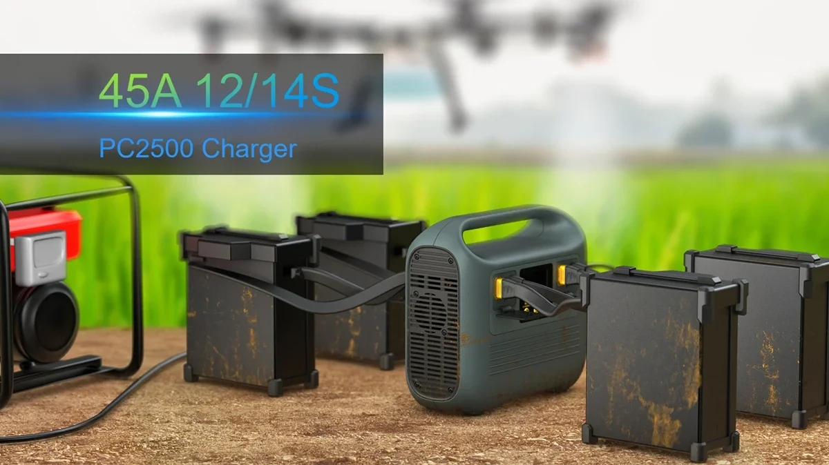 Skyrc Pc2500 12/14s Agricultural Uav Intelligent 2500w 45a 4 Channel ...