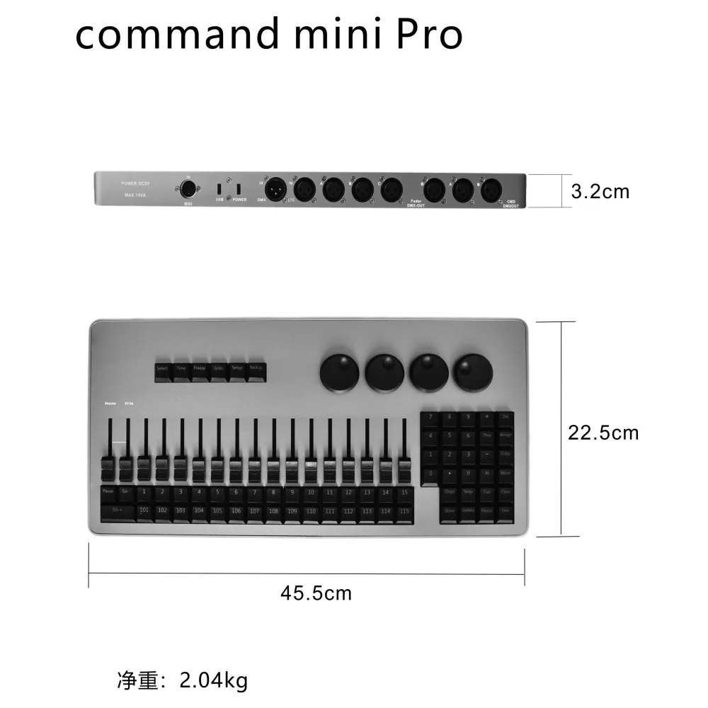 DMX Controller MINI DJ Lighting Console - Feituo FT-1339