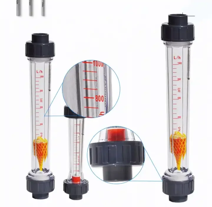 Plastic Tube Rotameter Plexiglass Flow Meter For Water - Buy Plastic ...