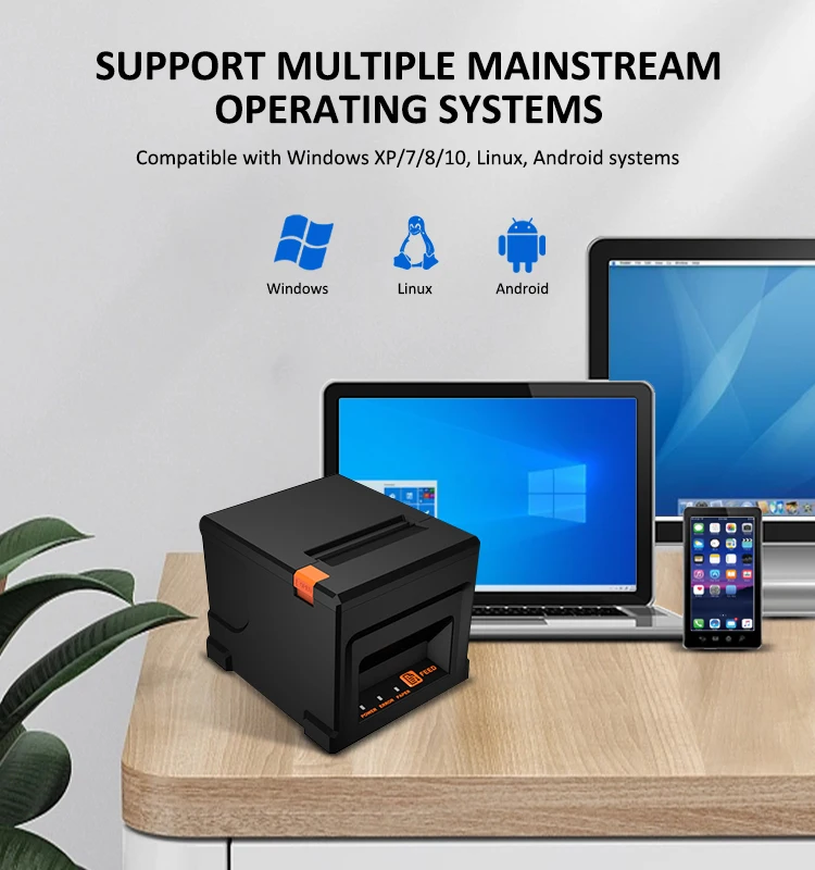 USB Wireless 80mmThermal Label Printer Thermal Label Printer Auto ...