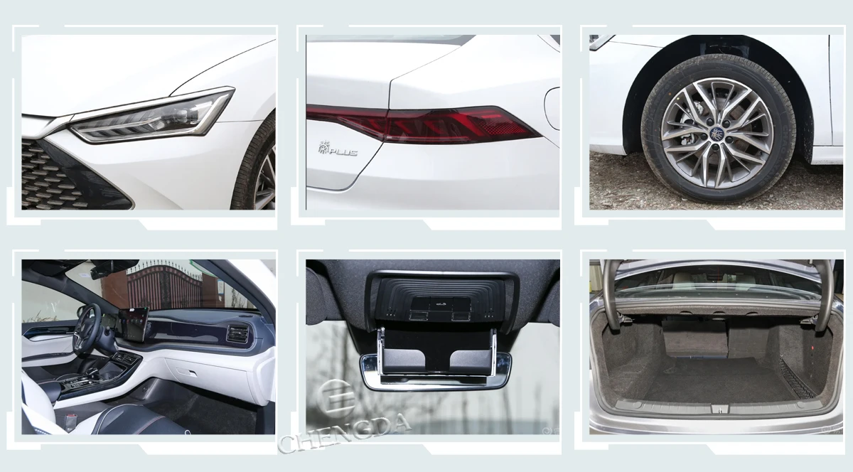 China Electric Byd Taxi Use Byd Qin Plus Dm 110hp 4 Doors Byd Car Cheap ...