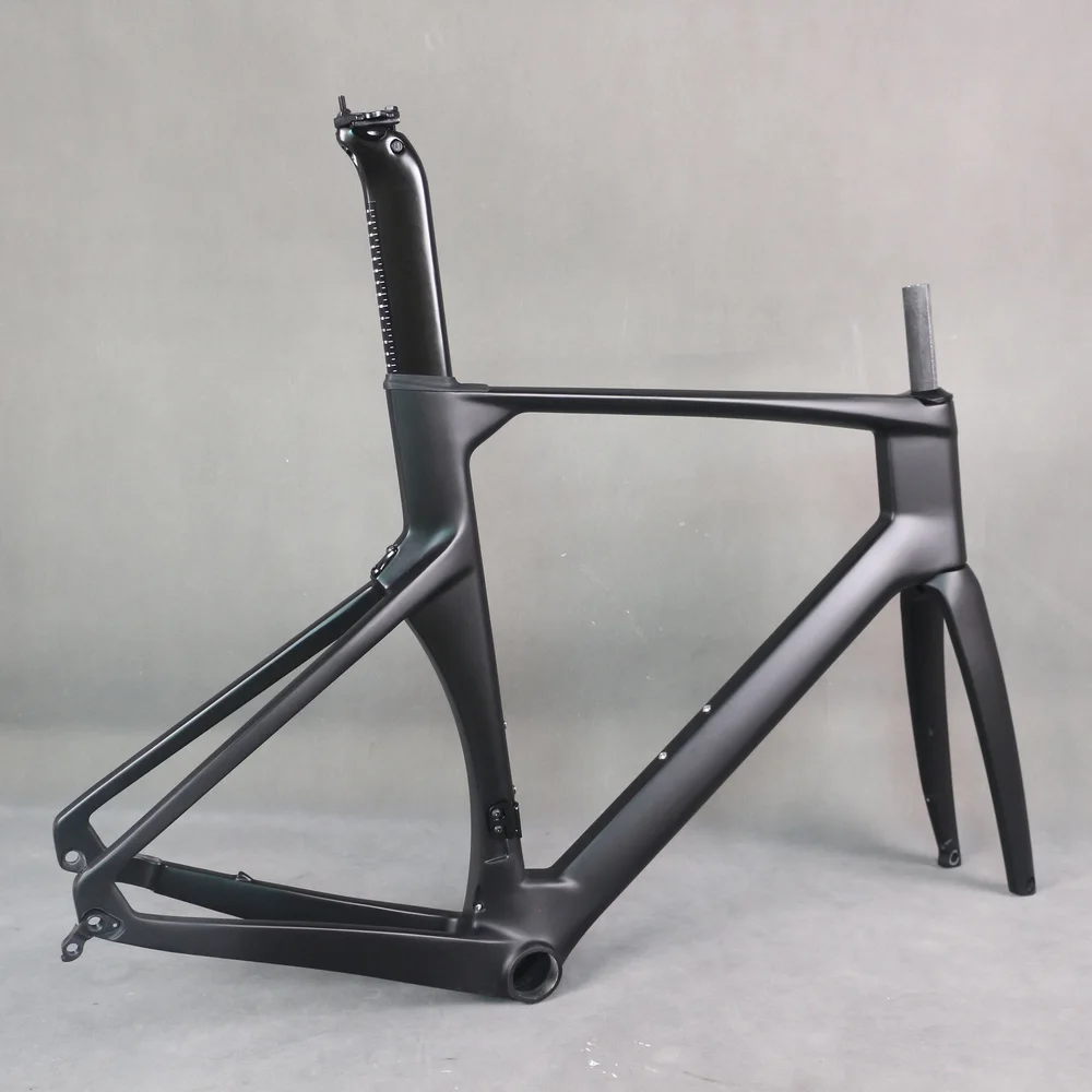 Full Carbon Fiber Aero Disc Road Bike Tt-x40 Frame Semi Internal Cable ...