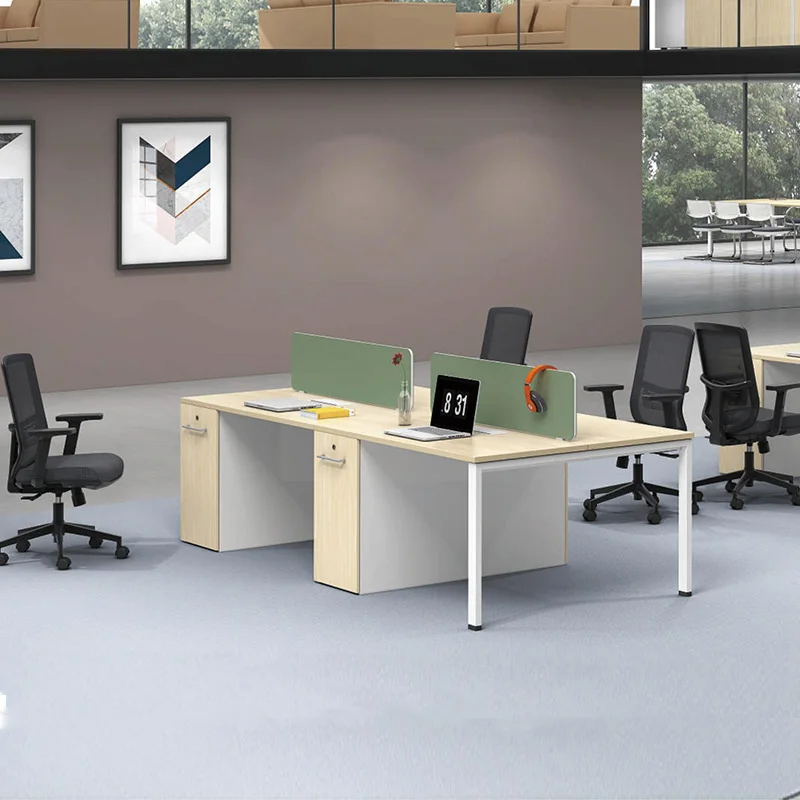 Wholesale Modular Office Partition Call Center 2 4 6 Person Office Desk ...
