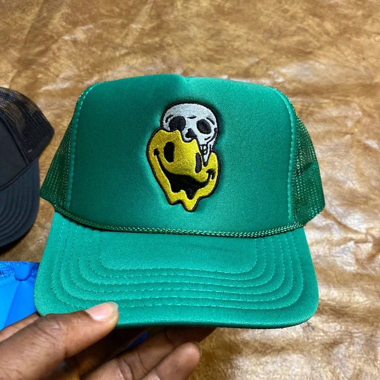 Embroidery Gorras Para Hombre Originales Trucker Hats Puff Mesh Hats ...