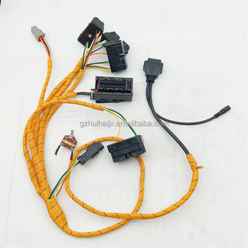 HUIHAI Cummins Multifunctional Programming Harness for Excavators