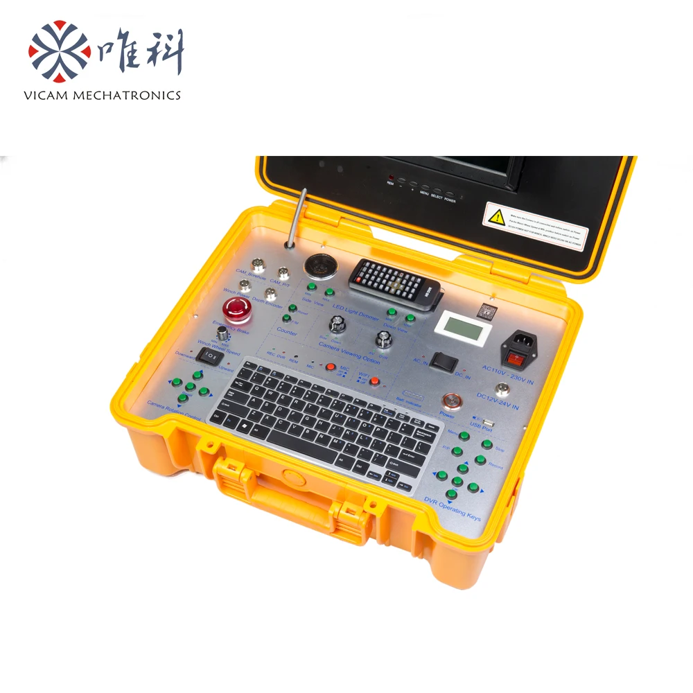 Vicam 360 Degree Well Borescope Camera - Industrial Borewell Camera ...