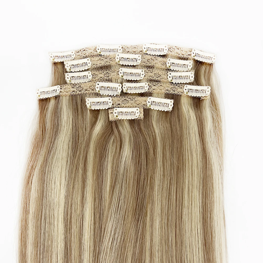Best Selling Clip On Hair Full Cuticle Remy Lace Clip In Hair Extension ...