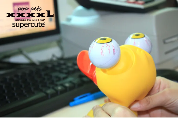 Popeyes Duck Plastic Decompression Toys Baby Toys Baby Bath Toys - Buy ...