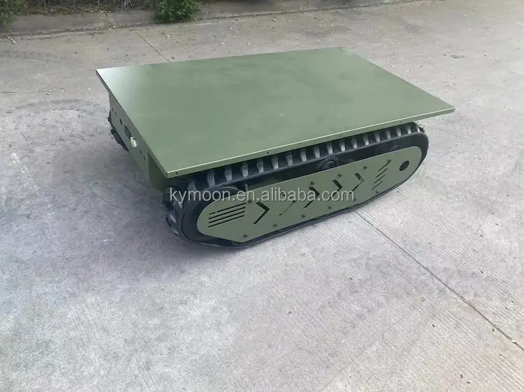 Rubber Crawler Tracked Vehicle Chassis - Durable & Versatile