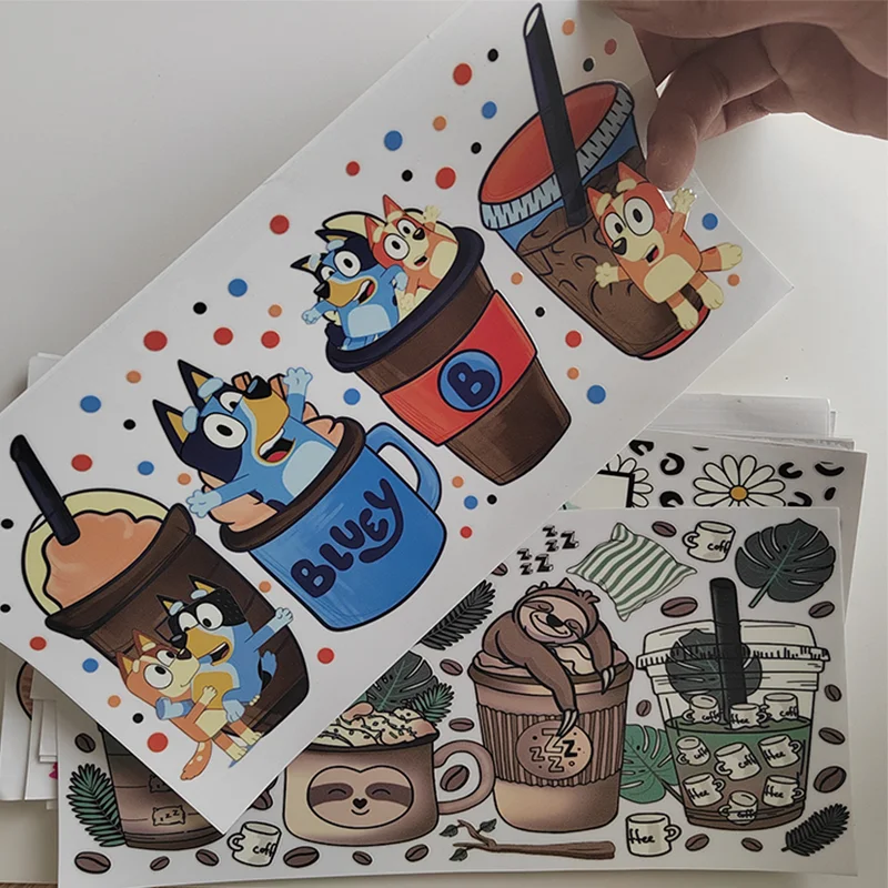 Wholesale UV DTF Cup Wraps - Customizable & Easy Transfer