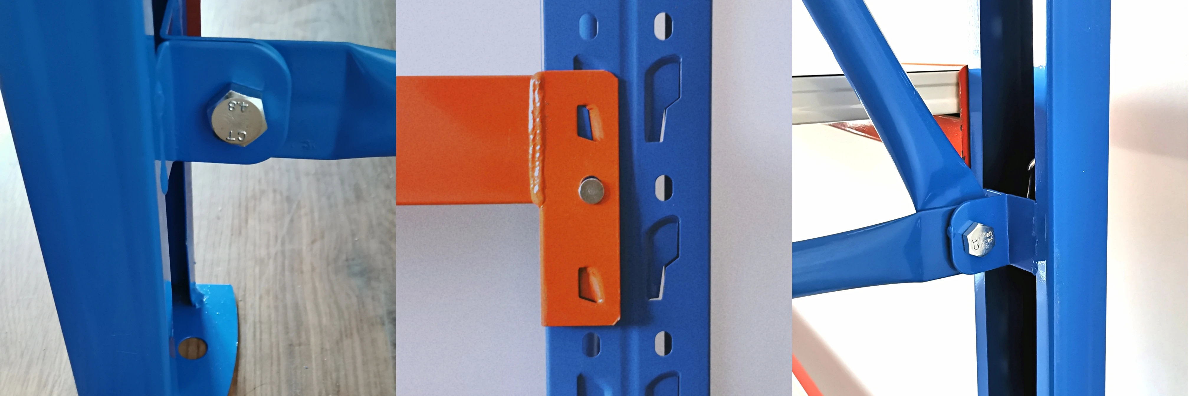 Customized Industrial Workshop Display Shelving - Metal Storage Racks