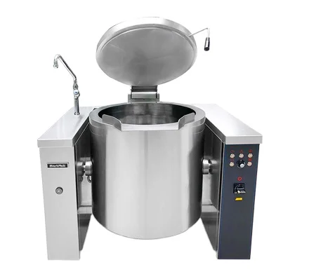 Stainless Steel Tilt Skillet Pot Heating Mixing Industrial Cooker ...